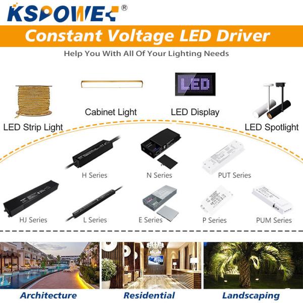 Quality 24V 40W Non Dimmable Driver Metal Iron Case With Junction Box DC LED Driver for sale