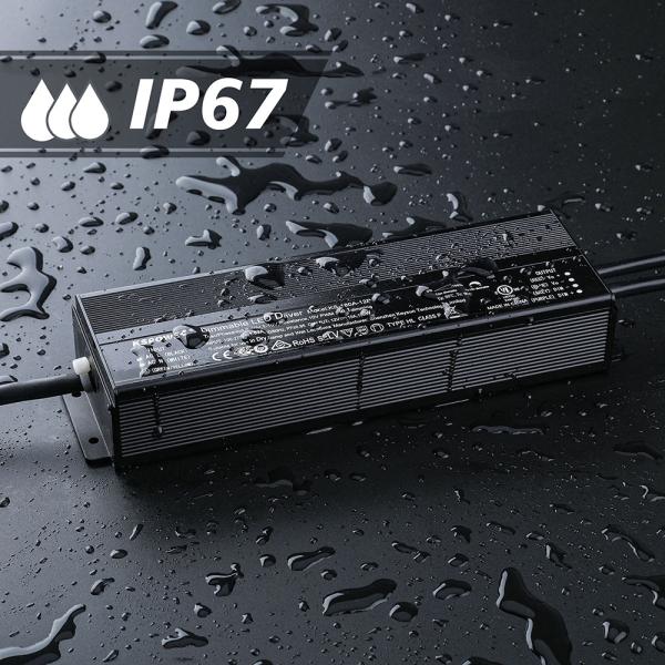 Quality 200w 300w 0-10v LED Dimmer OTP Output Frequency 60Hz Aluminum Case 0-10v Dimming for sale