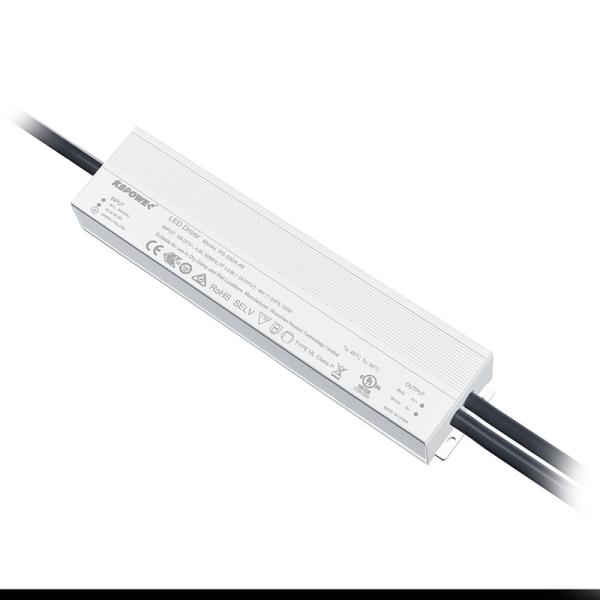 Quality 5 In 1 Triac Dimmable Driver 100% Output 48V Class 2 Backlight Led Transformer for sale