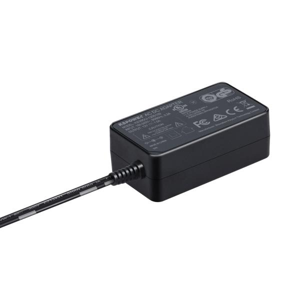 Quality 12V 1A Class 2 Power Supply Single Output 120v 60hz 1.2m DC Power Adapter for sale