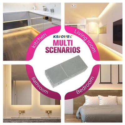 中国 110V / 220V AC入力 鉄ケース LED電源供給ドライバ トライアック/位相制御調光 定電圧電流 ジャンクションボックス用 販売のため