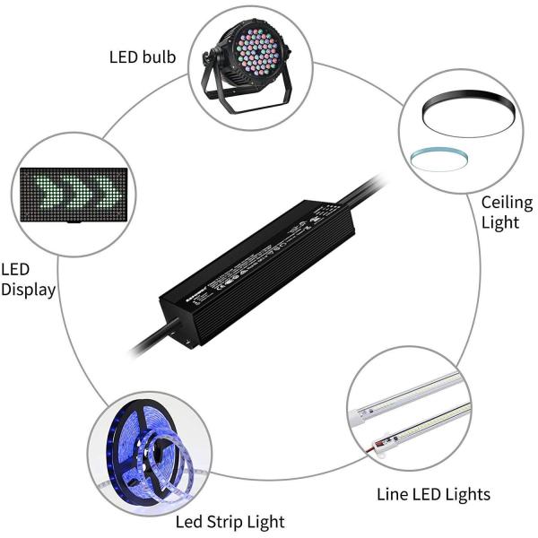 Quality SCP Protection 300W 48V PWM Dimmable LED Driver Street Lights Dimmable Power for sale