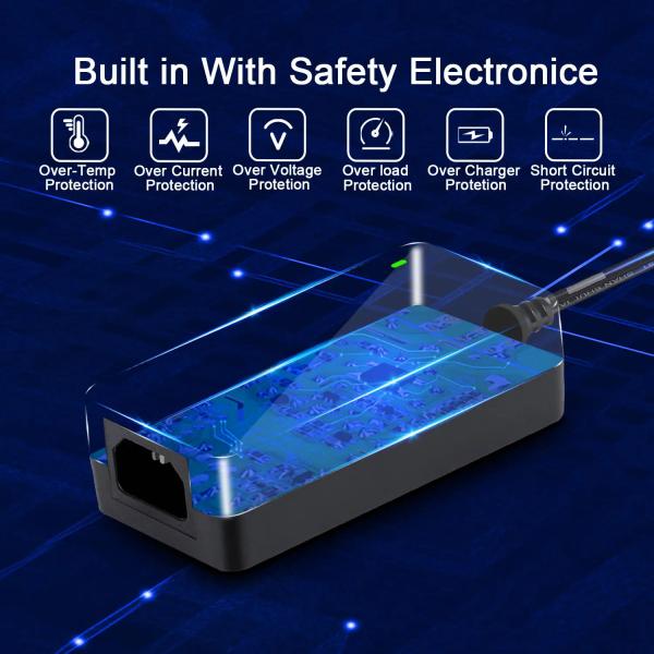 Quality 240VAC 60Hz 1.2m DC Class 2 LED Power Supply With Output Type 12V 5A 60W for sale