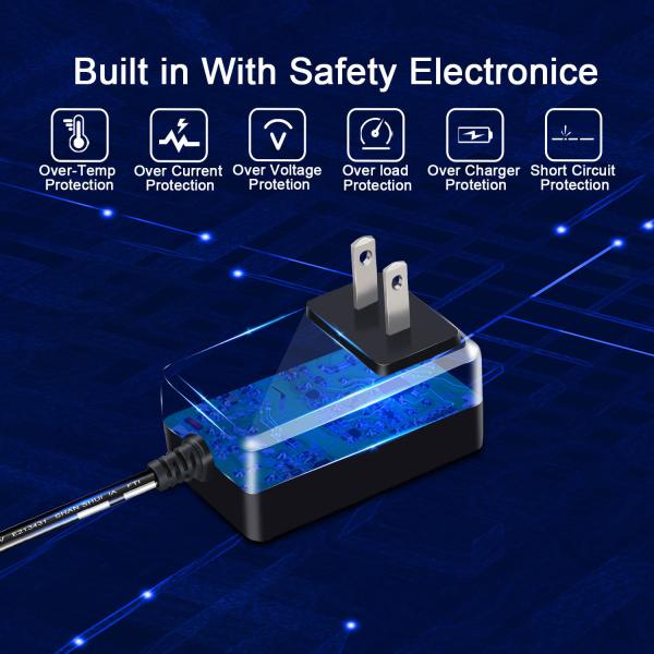 Quality 12v 2500ma Class 2 Power Supply 60Hz Wall Mount Power Adapter Output AC DC 7.5v for sale