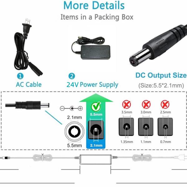 Quality 24V 1A Class 2 Power Unit AC To DC VDC Volts 1000mA Output Current Single Phase for sale