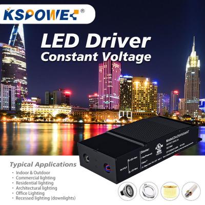 China Smart Remote Controlled 20W 12V/24VDC LED Strip Light Transformer Lighting Transformer 120VAC/230VAC with Aluminium Case for sale