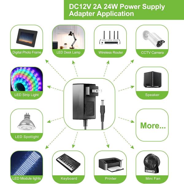 Quality 12 Volt 48w 60w Class 2 Power Adapter For Neon Light 12v Dc To 12v Ac Converter for sale