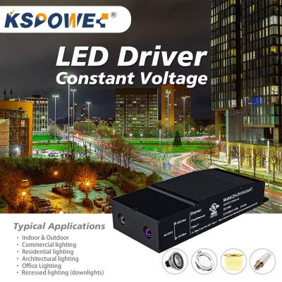 China LED Lighting Transformer 24V IP65 Rainproof ACDC 12V 60W RGB CV Phase-cut Dimmable Switching Power Supply with 4A Current for sale