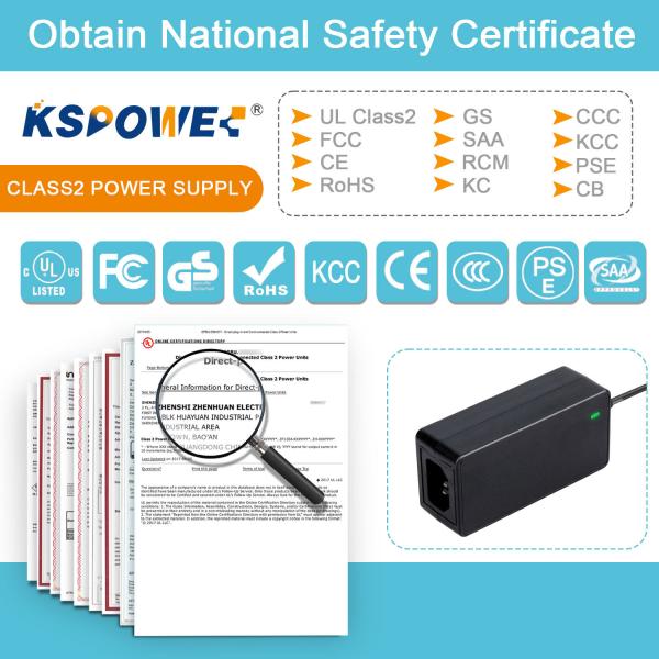 Quality UL 12V Desktop Power Adapter Single Output 30W 40W 36W 1A 1.5A 2A AC DC Power for sale