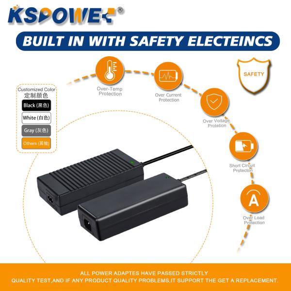 Quality Compact 220V Desktop Power Adapter 100% PC AC To DC Power Adapter For DC Jack 5 for sale