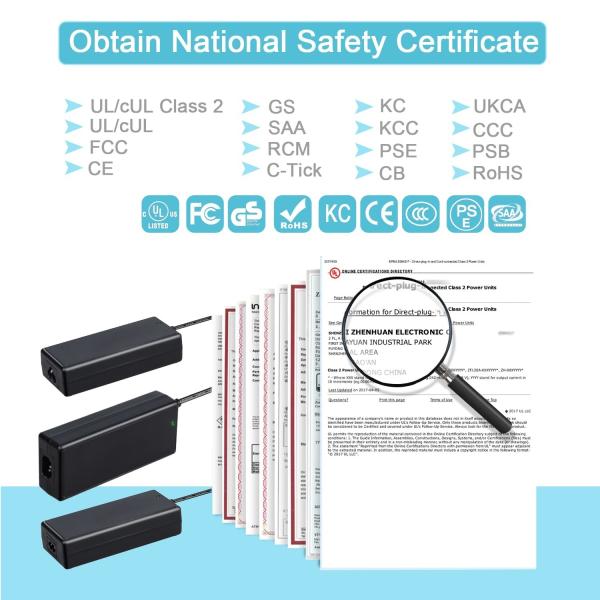 Quality 120W AC To DC Power Adapter 10A 12V UL FCC 5.5*2.1mm DC Jack And 100% PC For LED for sale