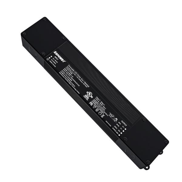 Quality High PFC Triac Dimmable Driver Power AC 277V 80W Waterproof LED Driver for sale
