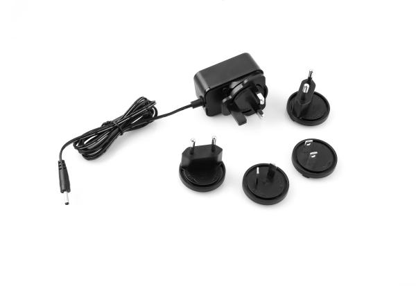 Quality 12V 24V Interchangeable Plug Power Adapter with Multiple AC Plugs and 3 Years for sale