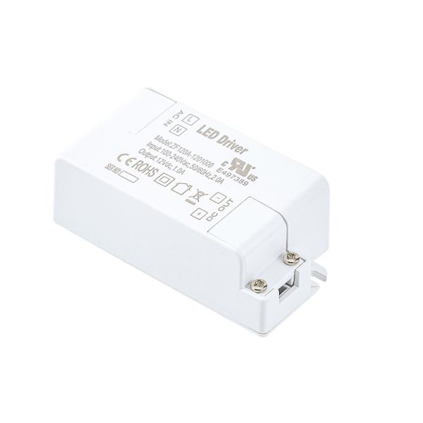 Quality 12W IP20 Plastic LED Driver for Indoor Lighting with Constant Voltage and for sale