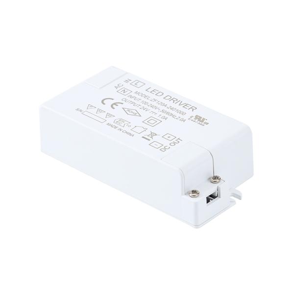 Quality 24W IP20 Plastic LED Driver for Indoor Lighting with Constant Voltage for sale