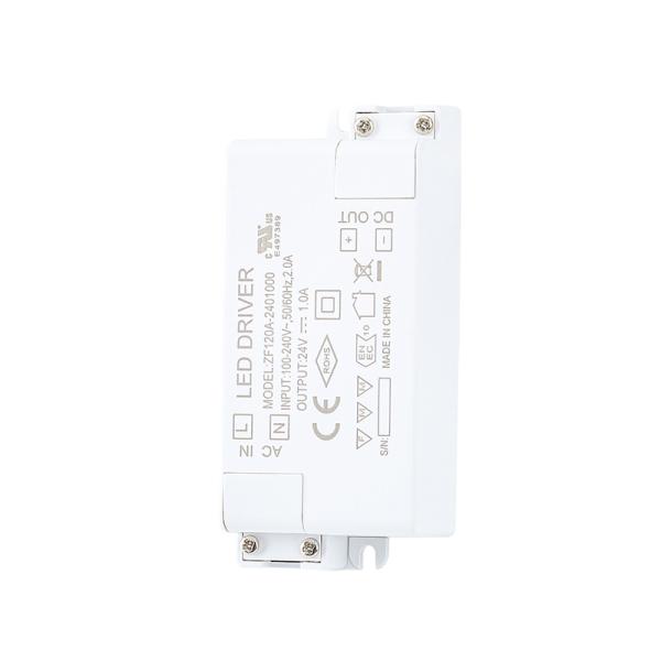 Quality 24W IP20 Plastic LED Driver for Indoor Lighting with Constant Voltage for sale