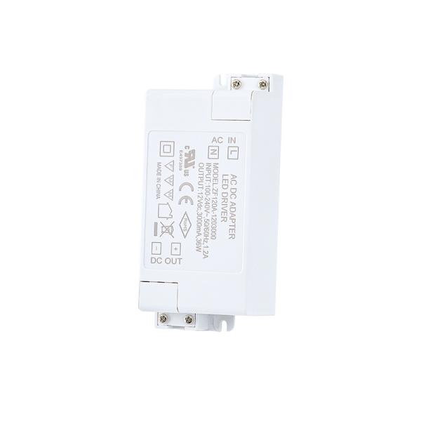 Quality 36W IP20 Plastic LED Driver Constant Voltage for Indoor Lighting Applications for sale