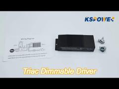 24v 96w class 2 nema 3r rgb led driver with 5-year warranty and triac dimmable