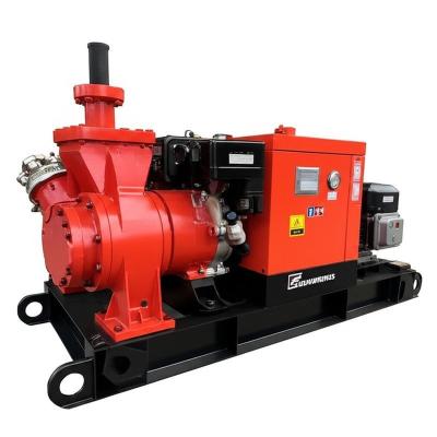 China 100 Gpm Mud Pump XZ130F Cummins Engine Perfect for Drilling Operations for sale