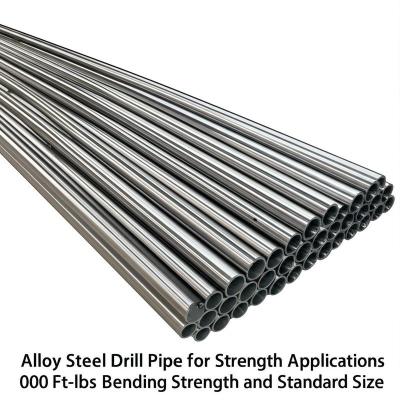 China Alloy Steel Drill Pipe for Strength Applications 000 Ft-lbs Bending Strength and Standard Size for sale