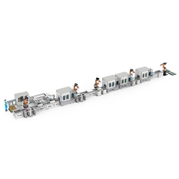 Quality Cylindrical Battery Module Pack Automatic Production Line for sale