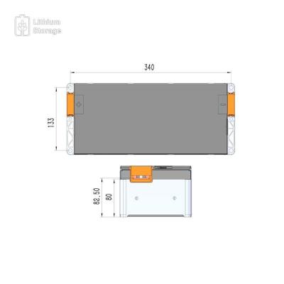 China NCM177Ah 1P4S - VDA 355 Module for sale