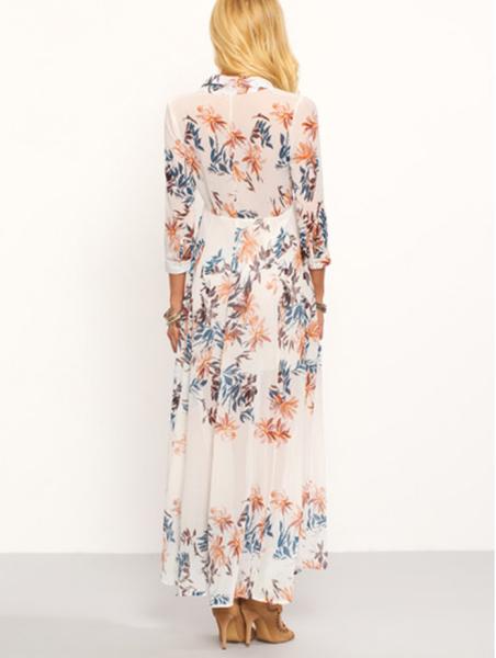 Quality 2018 New Style Chiffon Bohemian Long Dress for sale