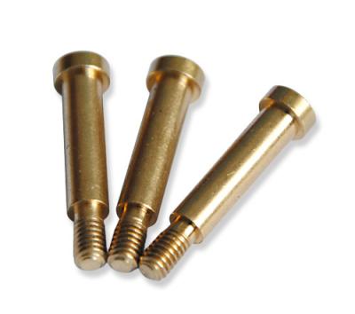 Cina Il chiaro CNC d'anodizzazione ha girato le parti per Pin di rame/d'ottone dell'azionatore in vendita