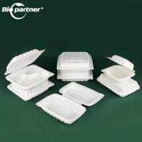 China Disposable MFPP Rectangle Takeaway Food Container 20000pcs MOQ Custom Logo for sale