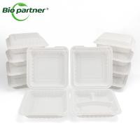 China Disposable MFPP Rectangle Takeaway Food Container 20000pcs MOQ Custom Logo for sale