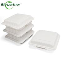 China Customized Size MFPP Plastic Hinged Food Containers 20000pcs MOQ Rectangle Takeout Box for sale
