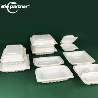 China Customized Size MFPP Plastic Hinged Food Containers 20000pcs MOQ Rectangle Takeout Box for sale