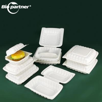 China Square Food Packaging Container for Microwaveable Clamshell Lunch Meal Prep en venta