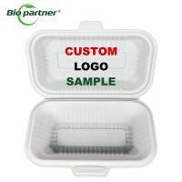 China Microwaveable Corn Starch Takeaway Box 20000pcs Rectangle Food Container for sale