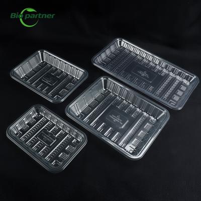 Cina Food Packaging PET Meat Tray Container for Biopartner Supermarket Disposable Chicken in vendita