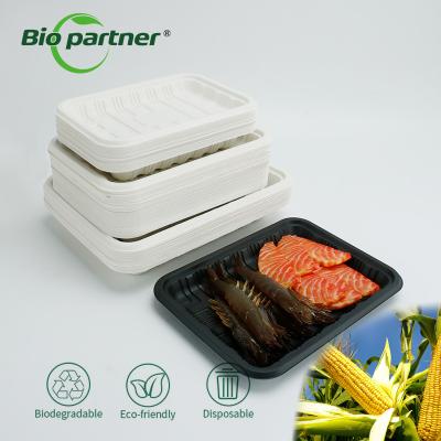 Cina Materiale ecologico Casella Blister Tipo di processo Piatto in PP usa e getta per frutti di mare surgelati in vendita