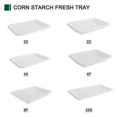 Cina Blister Process Type Food Grade Disposable Plastic Fresh Fruit Meat Tray per alimenti in vendita