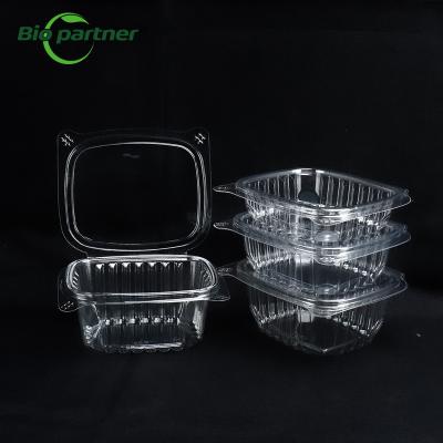 China Supermarket To Go Containers with Clear Lids Customized Shape Plastic Food Containers for sale