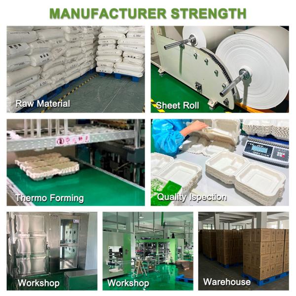 Quality Custom Order Accepted Biodegradable Corn Starch Disposable Frozen Food Packing for sale