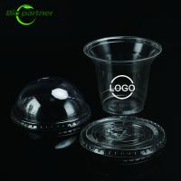 China Custom Biodegradable PLA Cold Cup 10oz 32oz Compostable for Tea Smoothie Takeaway for sale