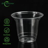 China Eco Friendly PLA Cup 20oz 24oz Disposable Cold Drinks Custom Logo Biodegradable for sale