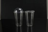 China Eco Friendly PLA Cup 20oz 24oz Disposable Cold Drinks Custom Logo Biodegradable for sale