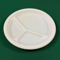 China Y17 9 inch Square Biodegradable Plates Polished Finish Custom Pattern Eco Friendly for sale