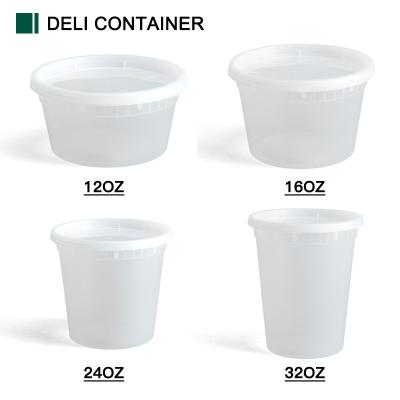 China Customized Color Microwaveable Airtight Container for Deli Food Storage in Kitchen for sale