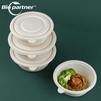 China Round Disposable PP Plastic Food Container 500ml Microwave Safe Custom Sizes for sale
