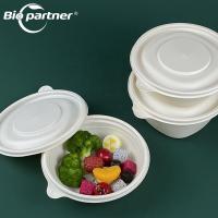China Round Disposable PP Plastic Food Container 500ml Microwave Safe Custom Sizes for sale
