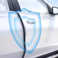China PU Invisible Anti-Collision Silicone Protection Sticker 149×14×6.5mm with 300-500g/㎡ Weight Options for sale