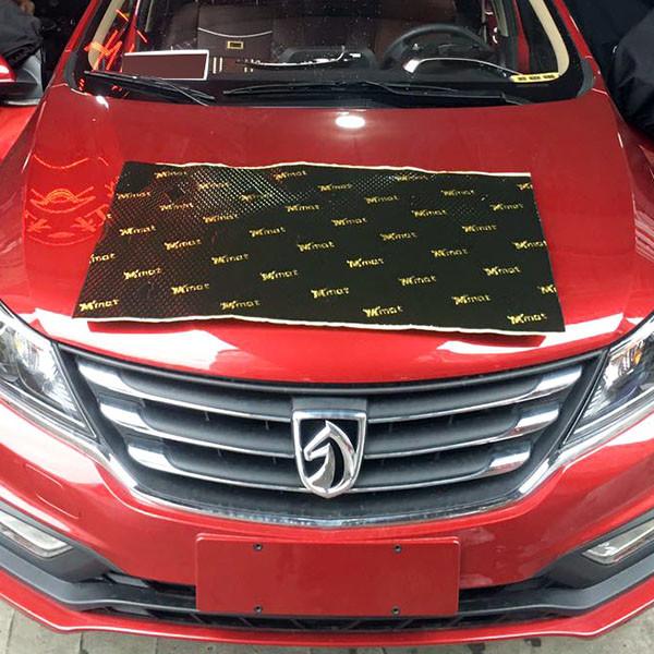 Quality Noise Reduction Vibration Damping Pads Mixed Material Vehicle Soundproofing Mats for sale