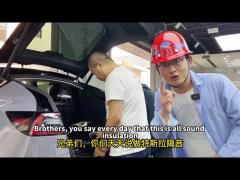 High Density Vibration Damping Pads Vehicle Wind Noise Reduction Stop Speaker Distortion