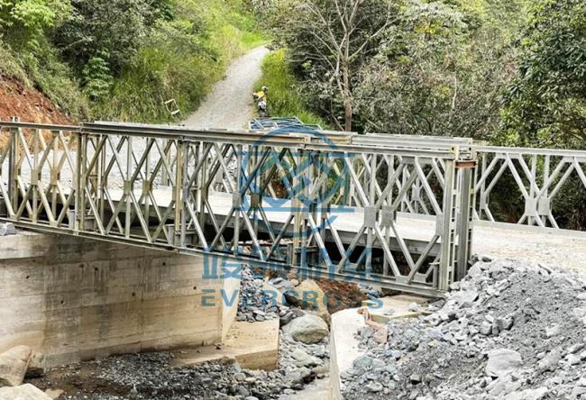 Evercross Steel Bridges manufacturing and installation process